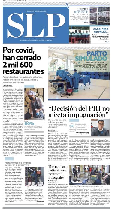 Pulso de San Luis - Edición Impresa