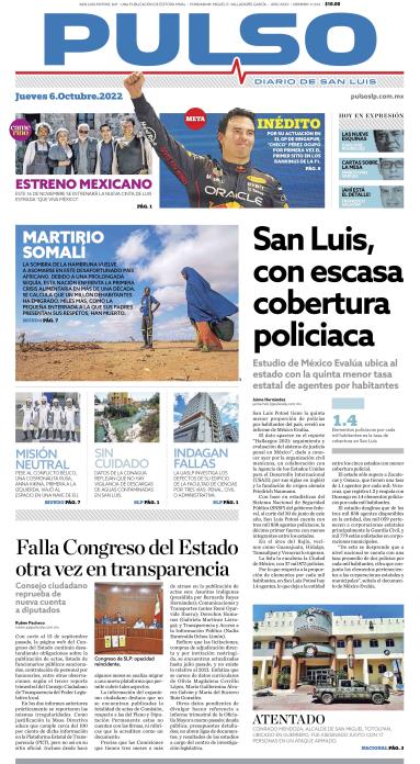 Pulso de San Luis - Edición Impresa