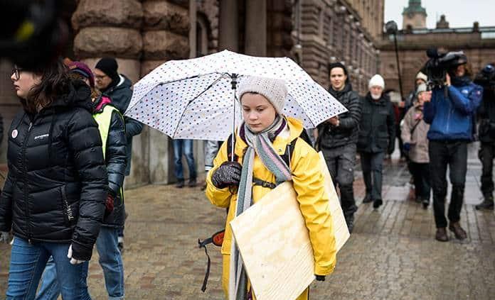 Greta Thunberg, la joven sueca convertida en icono contra el cambio ...
