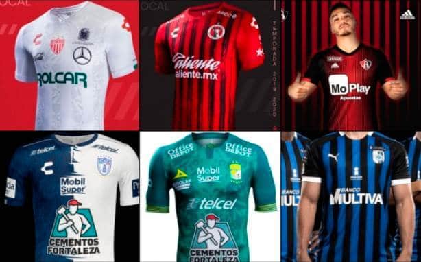 Especial: Los 19 jerseys de los clubes de la Liga MX para el TA-2019
