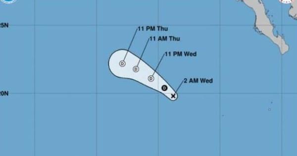 Tormenta tropical Dalila se degrada a Depresión Tropical