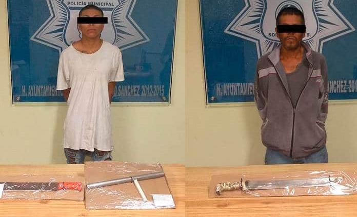 Arrestan a dos por portación de armas
