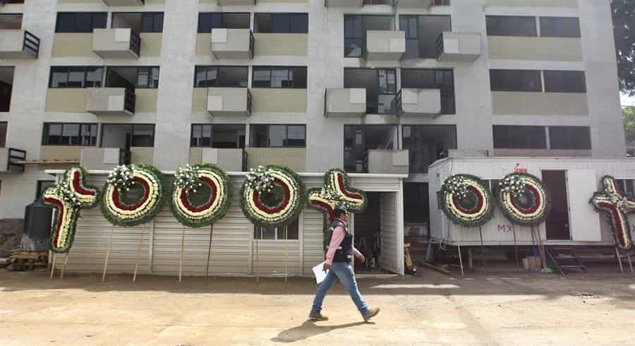 Recuerdan a víctimas de edificio en Tlalpan azotado por sismo de 2017