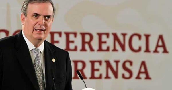 Sostendrán México Y Eua Reunión De Alto Nivel Informa Ebrard
