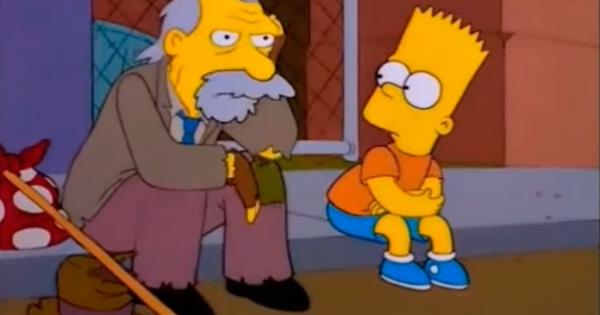 En Los Simpson, Kirk Douglas tuvo su personaje más particular