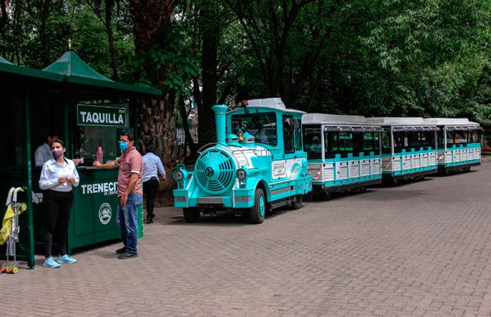 Inauguran nuevo trenecito de Chapultepec; ahora es eléctrico