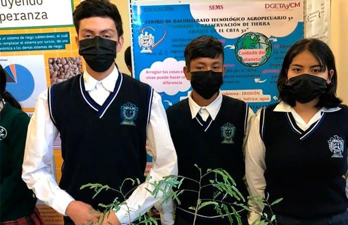 Alumnos del CBTA 52, a nacional de Expo Ciencias