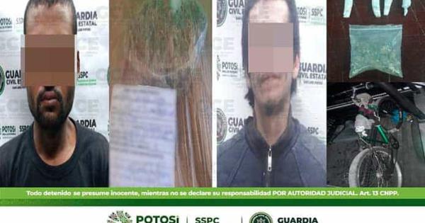 Par de viciosos acaban tras las rejas