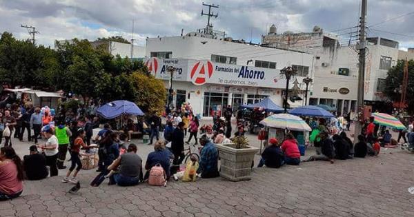 La Plaza Juárez, un basurero
