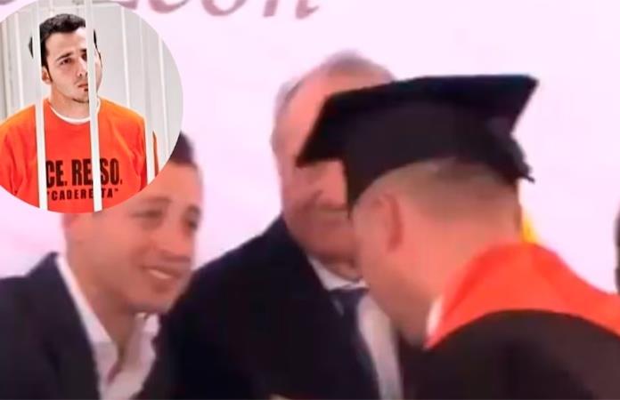Diego Santoy se gradúa en Derecho en Nuevo León