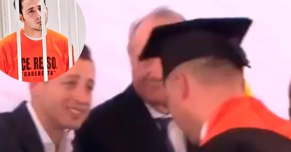 Diego Santoy se gradúa en Derecho en Nuevo León